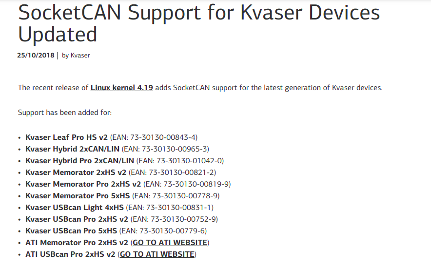 kvaser在linux中的应用_用kvaser在程序通信c++ ubuntu-CSDN博客