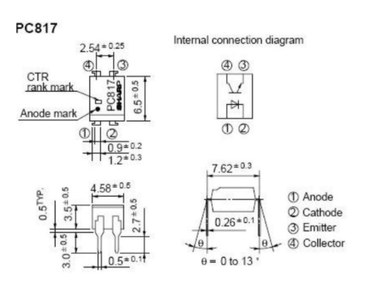 学习笔记：光电耦合器PC817_pc817光耦参数-CSDN博客