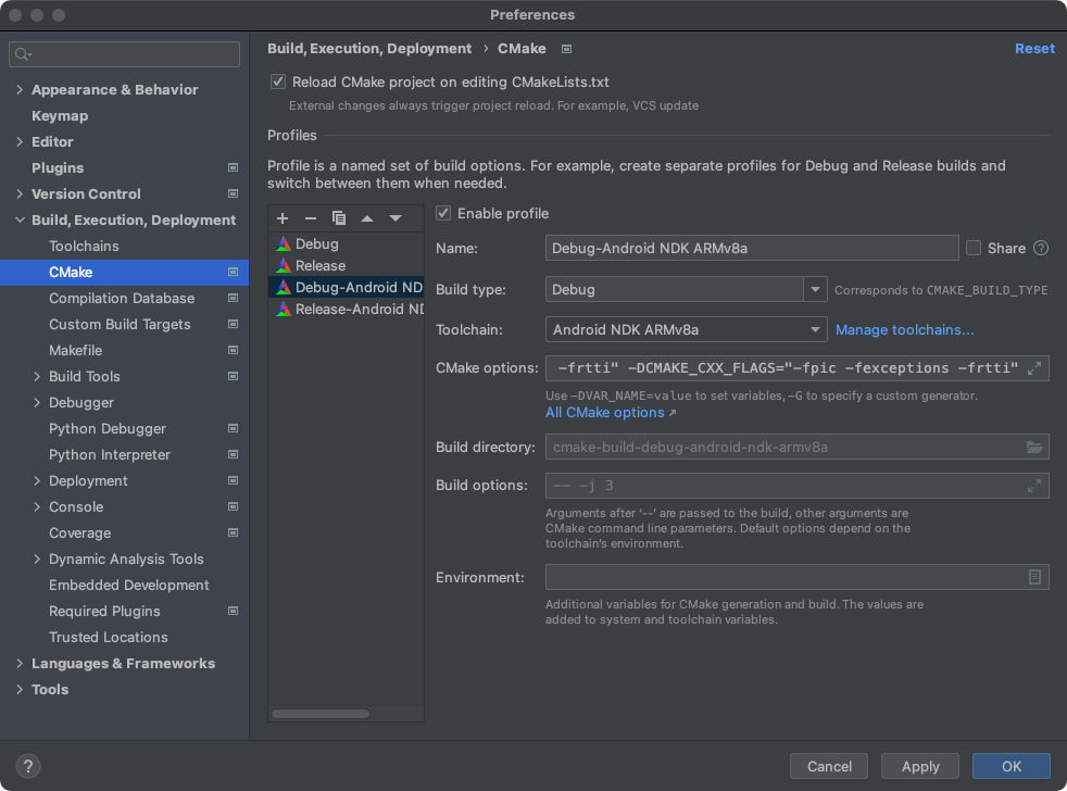 Android NDK和Clion的配置_clion android.toolchain.cmake-CSDN博客