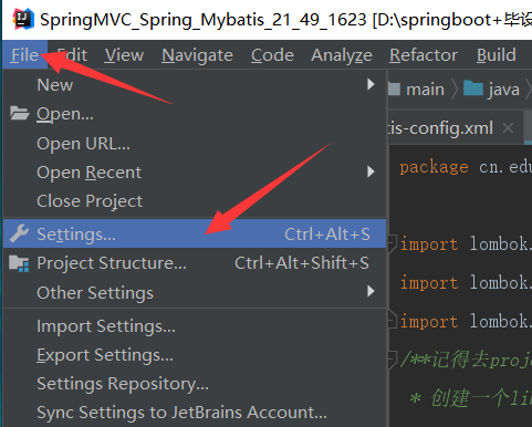 IDEA中Maven项目，导入lombok,使用@AllArgsConstructor注解无法生成构造函数问题_使用lombok报错无构造函数-CSDN博客