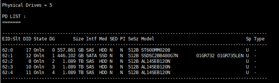Storcli操作指南_storcli命令详解-CSDN博客