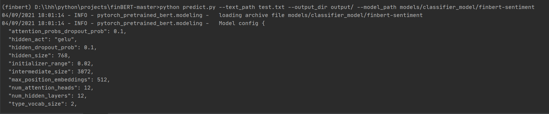finBERT-金融英文情感分析运行介绍_finbert 情绪 python-CSDN博客