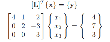 乔列斯基(Cholesky)法解方程(python,数值积分)_python cholesky-CSDN博客