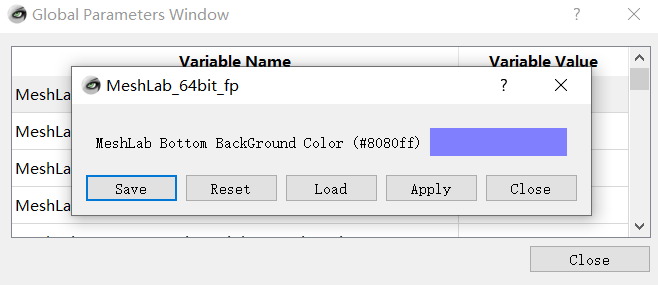 MeshLab使用经验_meshlab背景颜色-CSDN博客