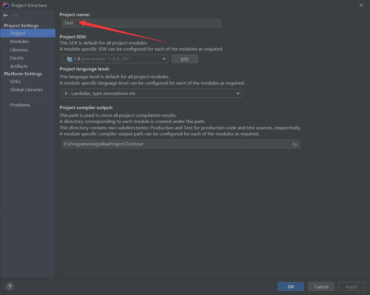 在IDEA中更改项目名（project）_idea修改项目名称-CSDN博客