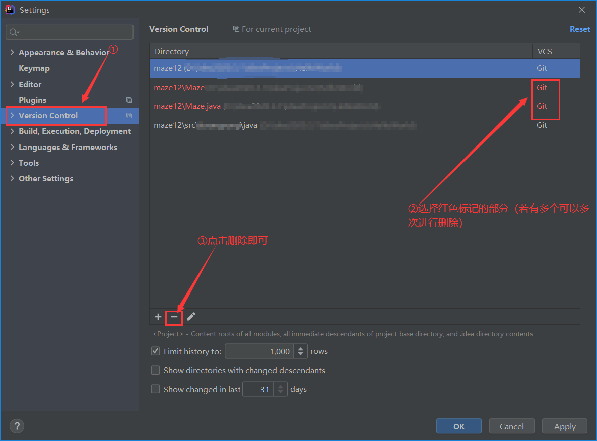 idea中错误信息：Invalid VCS root mappings的解决方法-CSDN博客