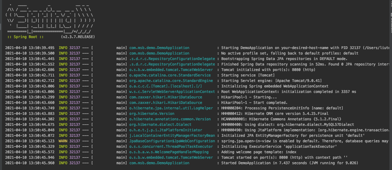Error starting ApplicationContext. To display the conditions report re-run your application with ...