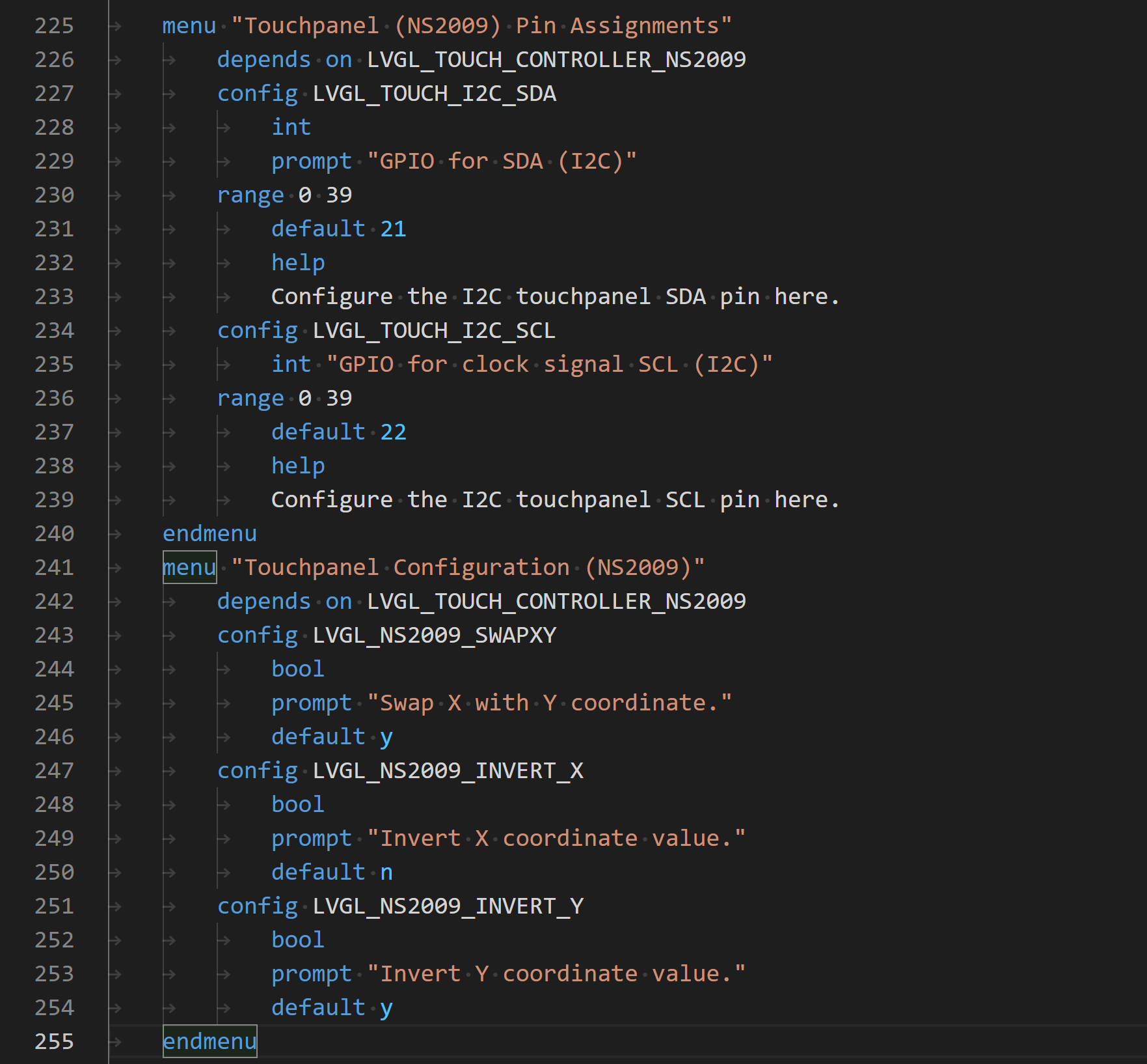 ESP32 LVGL GUI开发 idf.py menuconfig 添加新的触摸芯片菜单-CSDN博客