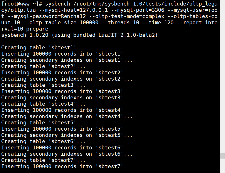 Sysbench 安装、压测mysql时碰到的问题卸载sysbench Csdn博客 