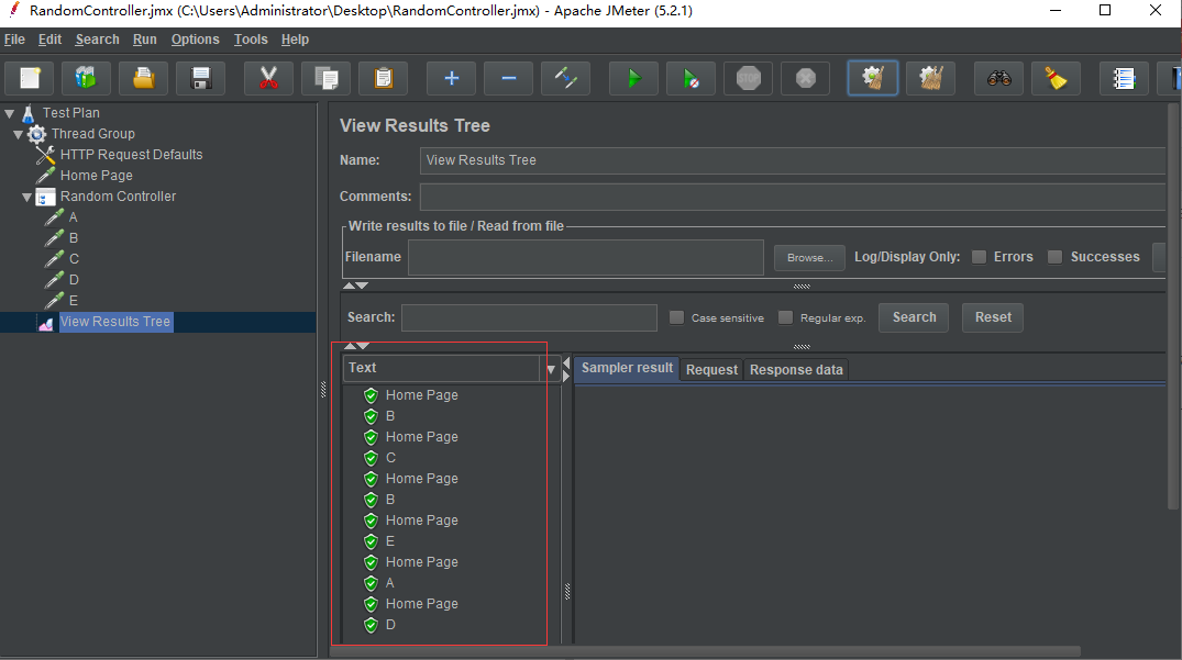 JMeter-(logic controller)--bzm - Parallel Controller (parallel controller) - Programmer Sought