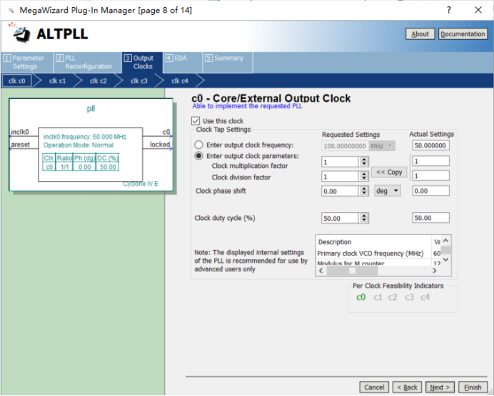 Verilog——PLL锁相环 IP调用以及modelsim仿真测试_verilog锁相环生成100mhz时钟-CSDN博客