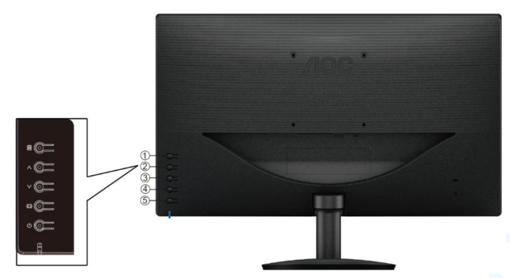 《AOC I2480SXHE 液晶显示器使用手册》摘录_aoc显示器底下的按键怎么用-CSDN博客