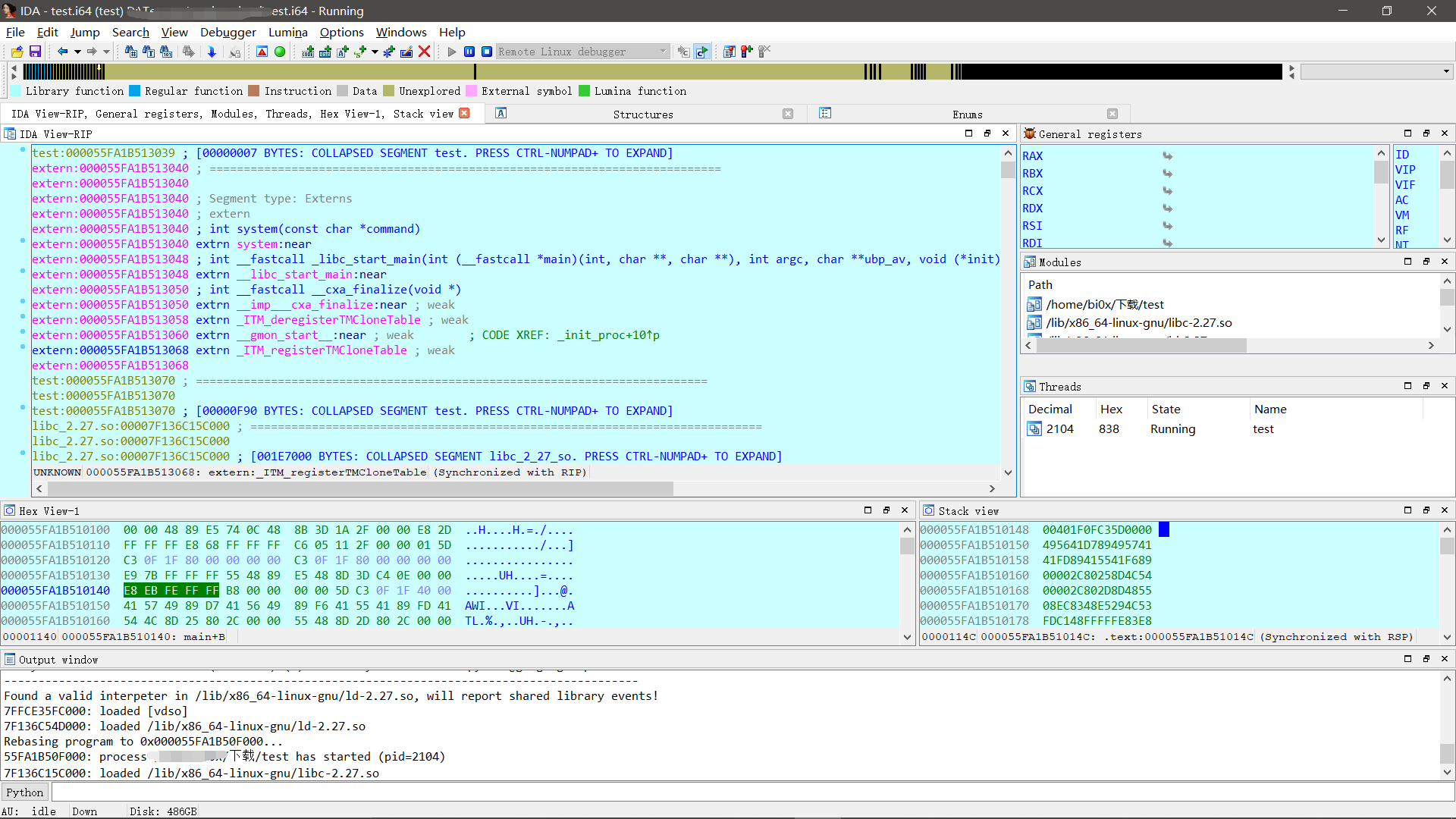 ida 如何进行vmware linux虚拟机动态调试_virtualbox ida调试linux-CSDN博客