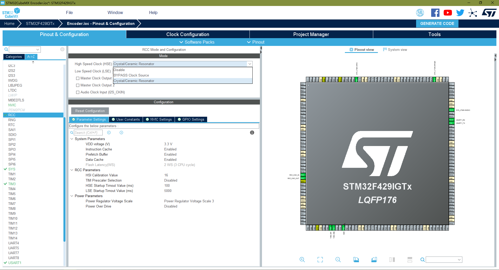 STM32CubeMX的正交编码器encoder_stm32 encoder-CSDN博客