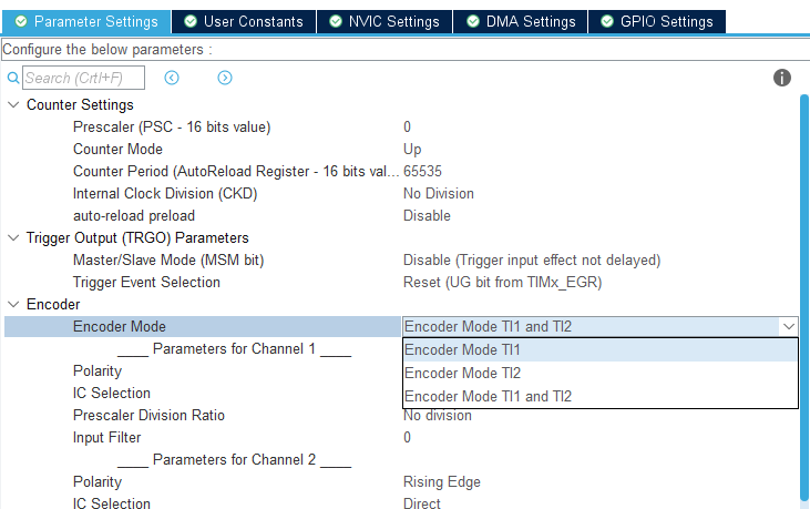 STM32CubeMX的正交编码器encoder_stm32 encoder-CSDN博客