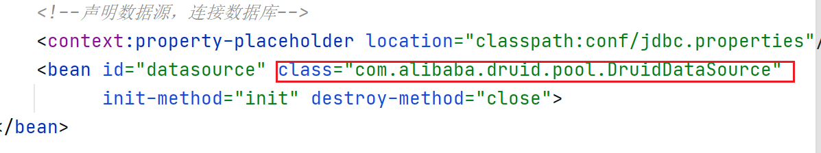 错误：Cannot resolve class or package ‘alibaba‘[已存在druid连接池依赖]_cannot resolve class or package ...