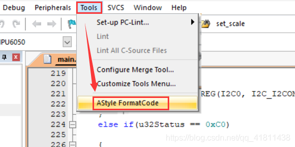 keil中使用Astyle格式化你的代码_keil添加astyle-CSDN博客