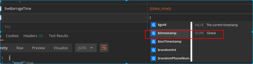POSTMAN发送当前时间戳与时间（YYYY-MM-DD HH:mm:ss）_{{$timestamp}}-CSDN博客