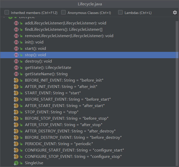 tomcat分析之Lifecycle以及LifecycleBase-CSDN博客