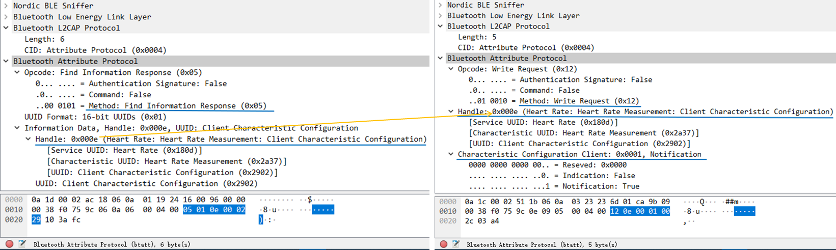 如何抓包分析BLE 空口报文（GAP + GATT + LESC procedure）？_ellisys筛选特定服务-CSDN博客