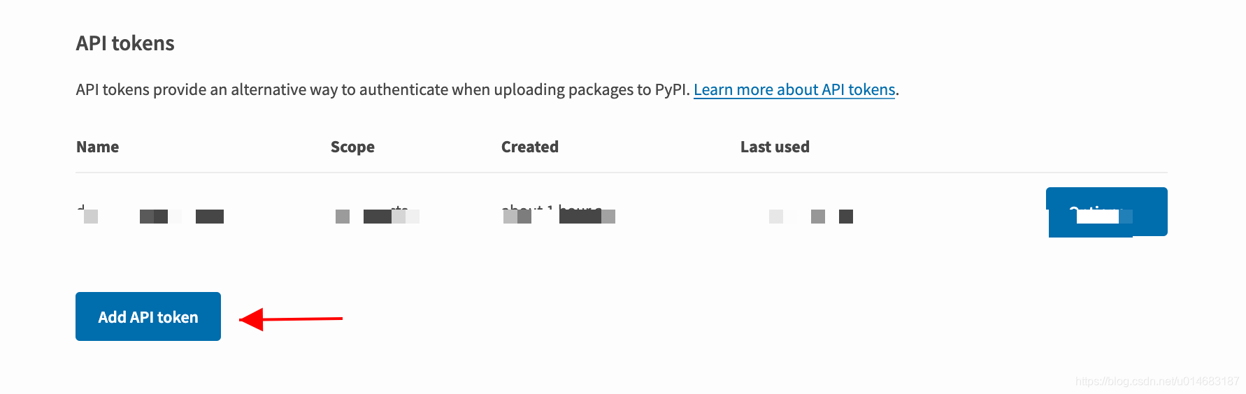 Python打包发布到pypipypi Api Token Csdn博客