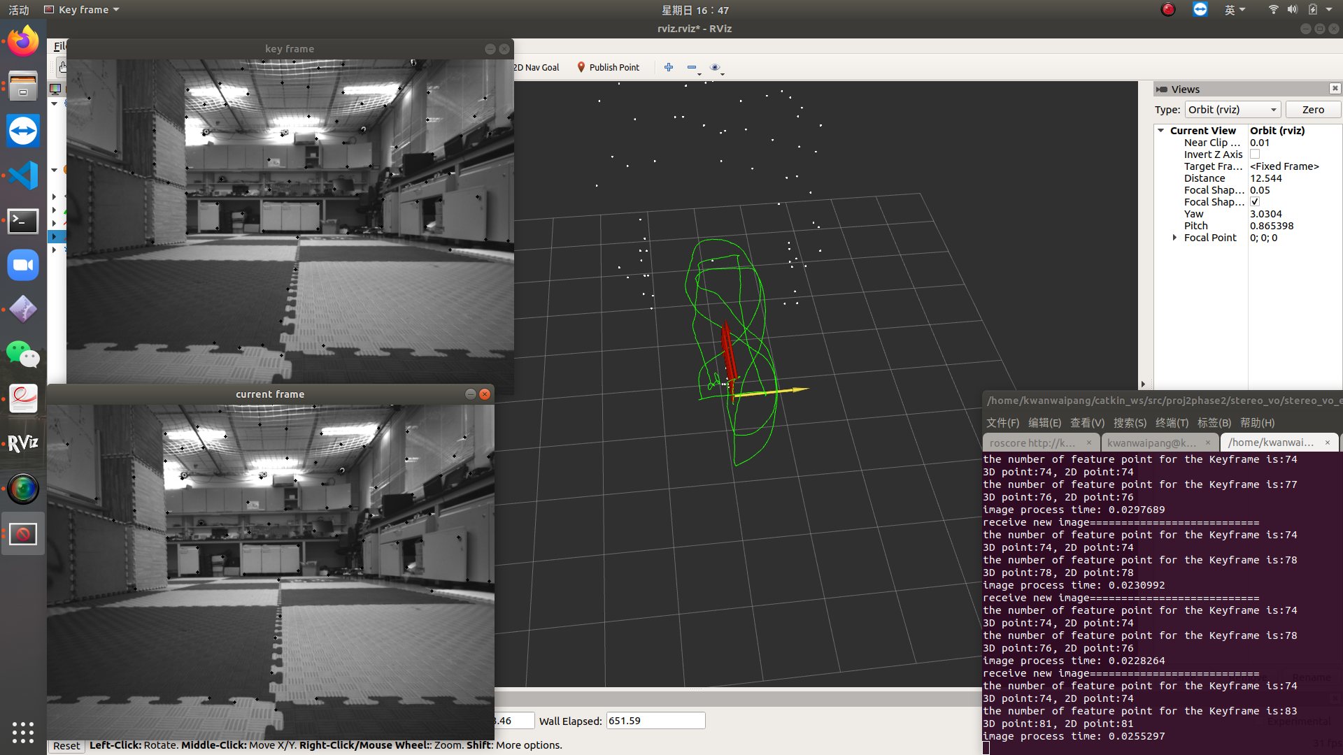 ROS实验笔记之——基于stereo camera的视觉里程计的实现_generate3dpoints-CSDN博客