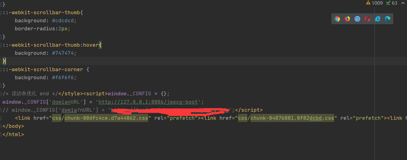 使用jeecgboot是出现Uncaught SyntaxError: Unexpected token ‘＜‘_jeccboot uncaught syntaxerror ...