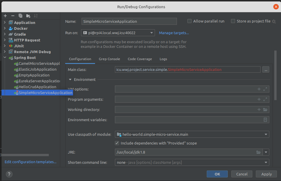 体验 IntelliJ IDEA 2021.1 Run Targets 远程环境调试程序-CSDN博客