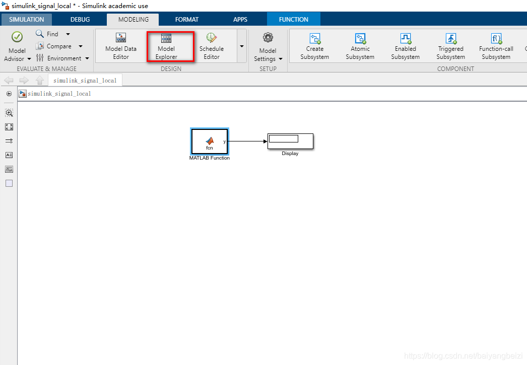 怎么在simulink中的 Matlab Function模块添加全局变量(global)simulink中变量管理模块 Csdn博客