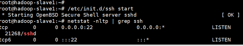 ssh: connect to host hadoop-slave1 port 22: Connection refused_ssh: connect to host hadoop01 ...