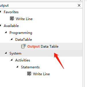 uipath 使用output data table输出DataTabel数据_uipath 输出datatable-CSDN博客