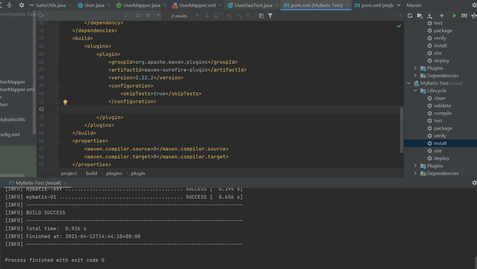 INSTALL error: failed to execute goal org.apache.maven.plugins: maven ...