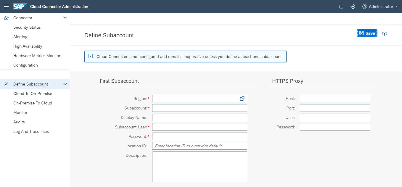 连接SAP Cloud Connector到BTP trial_sap cloud connector login-CSDN博客