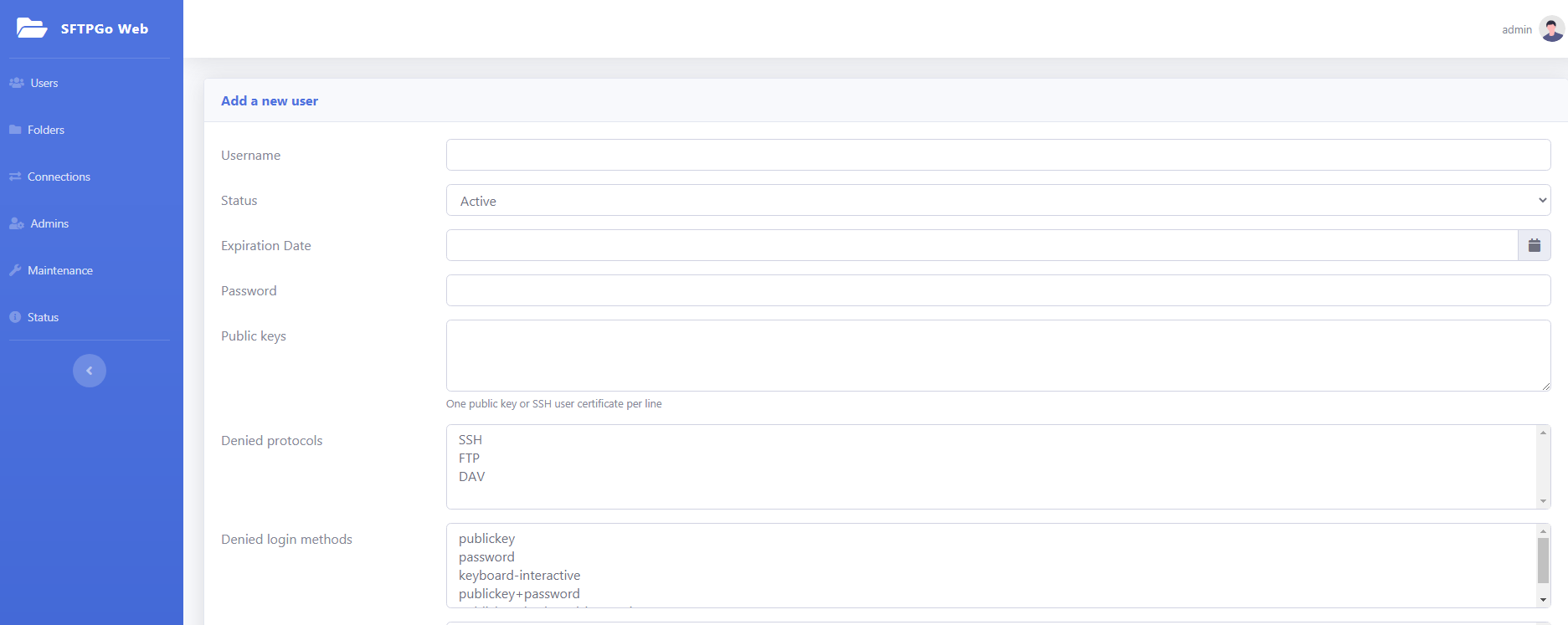 sftpgo在windows平台的配置使用_sftpgo windows配置-CSDN博客