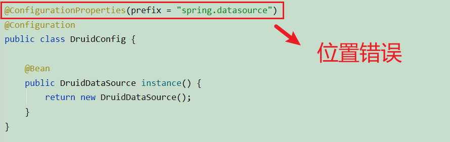 【springboot整合druid】java.sql.SQLException: url not set 问题描述_druid url not set-CSDN博客