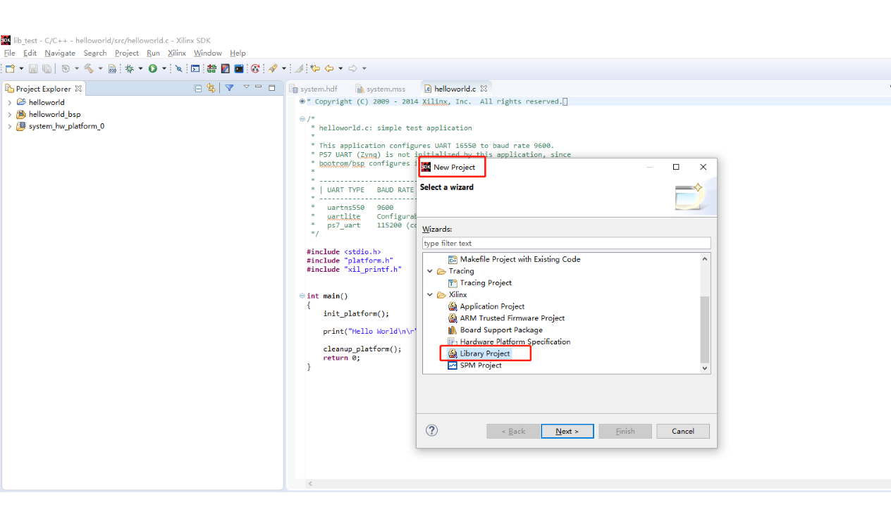 Xilinx SDK创建并使用静态库_xilinx sdk添加库文件-CSDN博客
