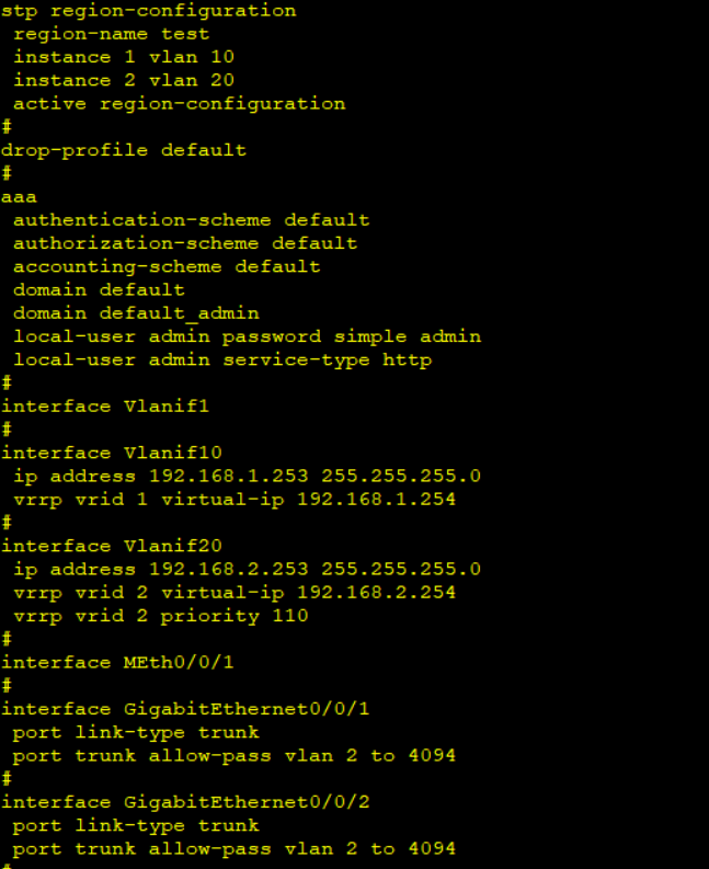 网络技术（十一）加强MSTP 、STP、VRRP协议理论理解，进一步深究相关协议的实验_vrrp 默认路由,stp 优先级-CSDN博客
