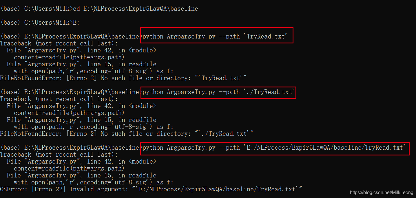 Python之使用argparse在命令行读取文件 Argparse怎么读 Csdn博客