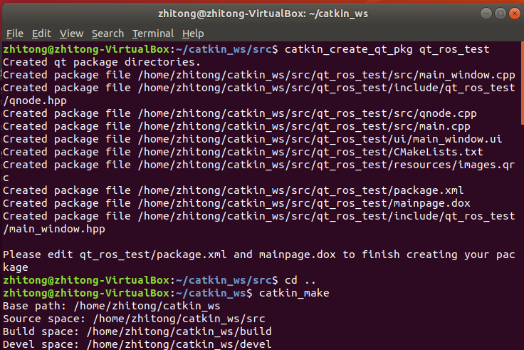 基于QT5的ros开发环境配置_ros qt5-CSDN博客