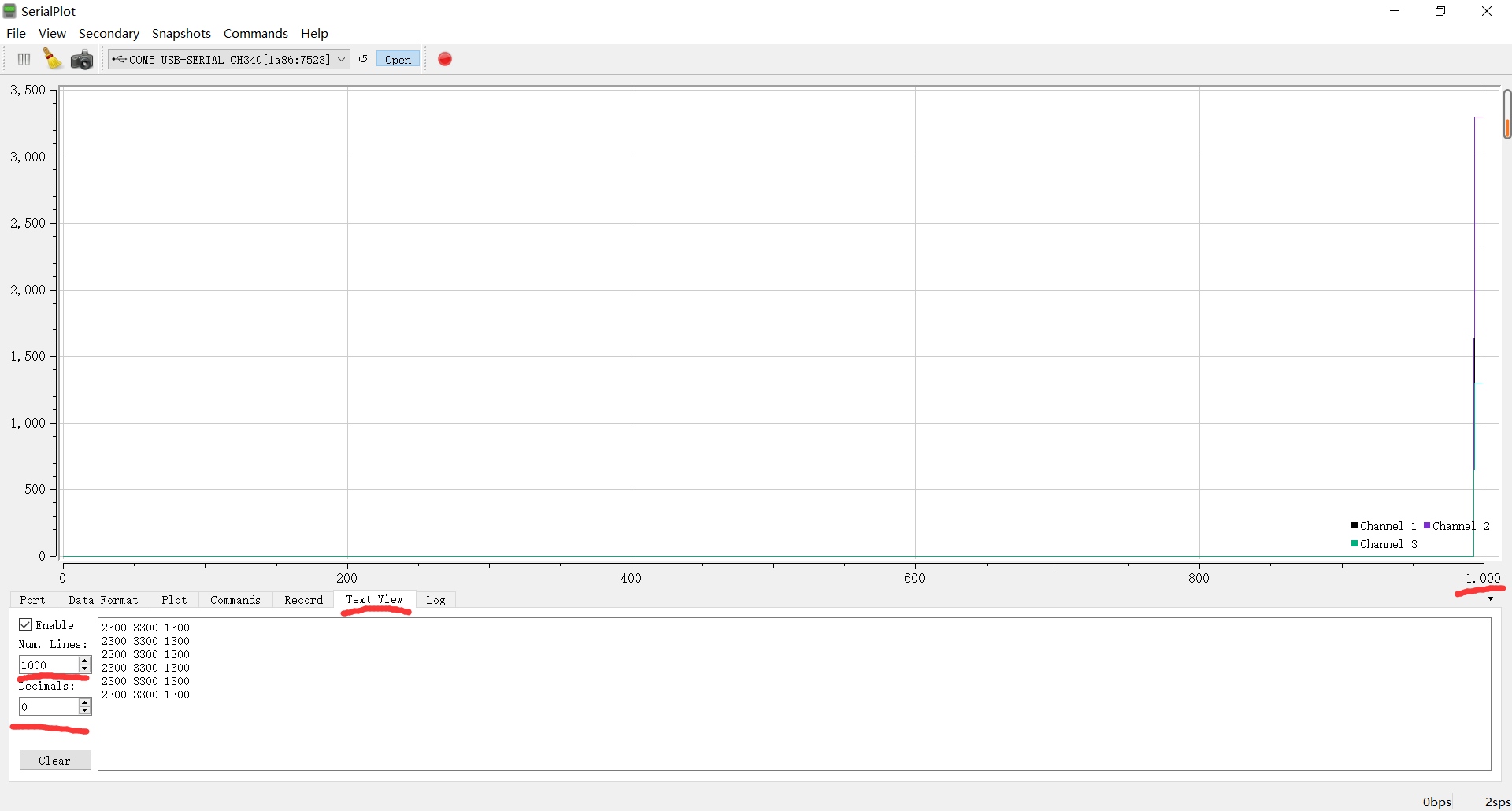 serialplot虚拟串口示波器使用方法-CSDN博客