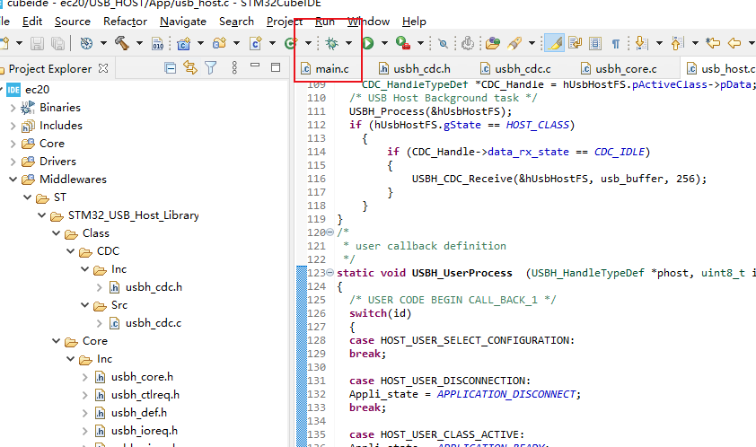使用stm32cubeide的usb-host-cdc库驱动EC20模块_usbhost cdc ec20-CSDN博客