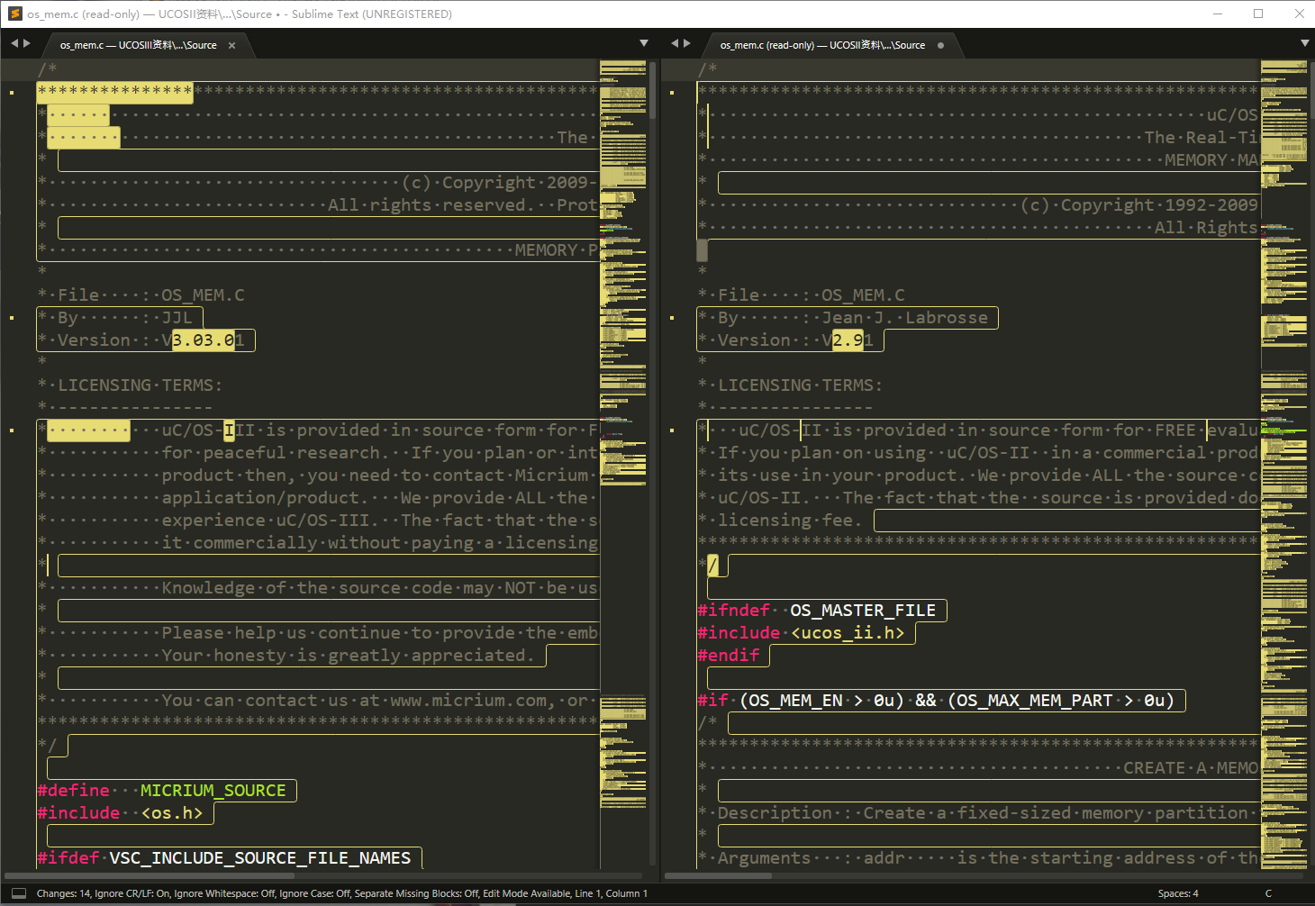 使用 Sublime 比较文档差异_sublime对比两个文件-CSDN博客