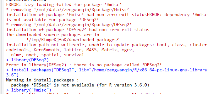 报错：ERROR: lazy loading failed for package-CSDN博客