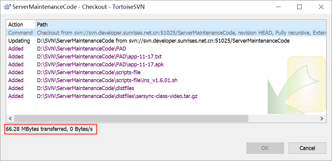 解决SVN Update更新速度为0且再次更新报错问题_svn更新0kb-CSDN博客