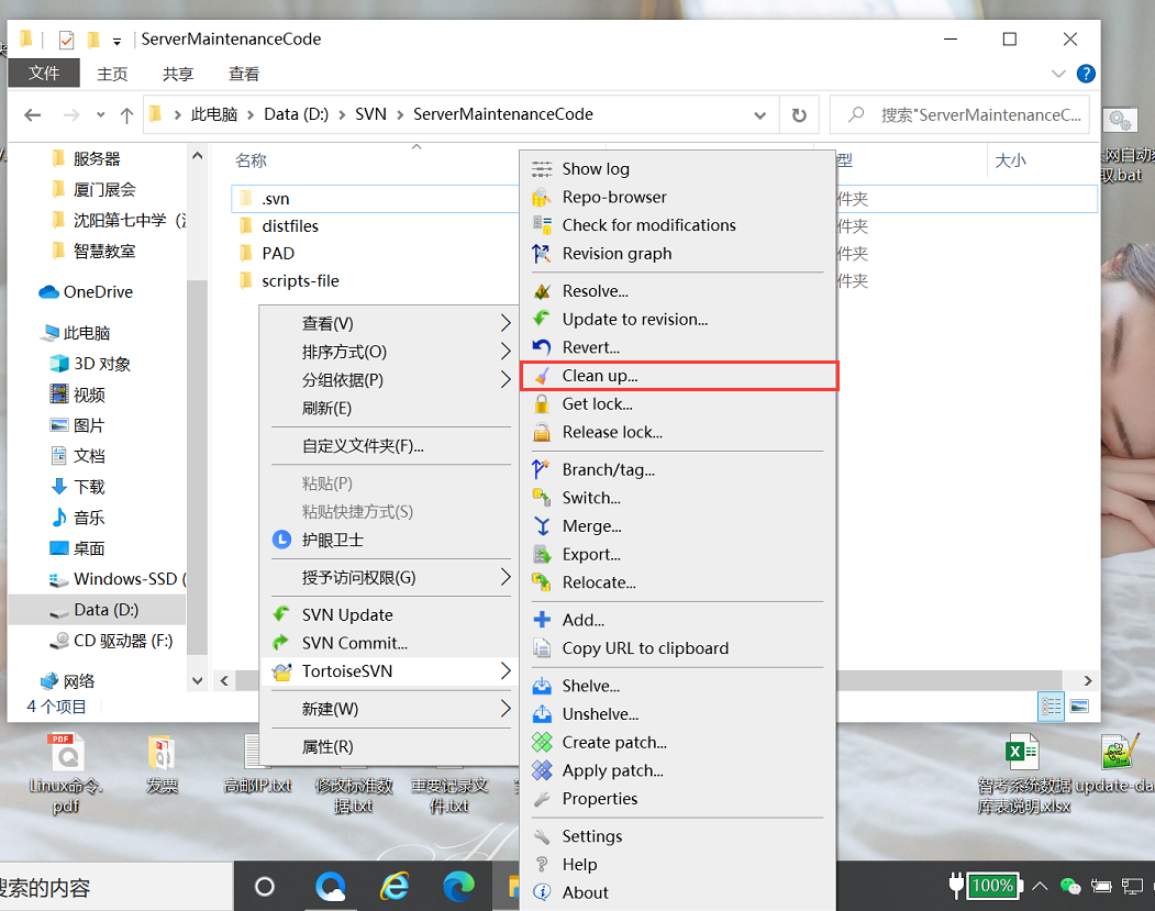 解决SVN Update更新速度为0且再次更新报错问题_svn更新0kb-CSDN博客