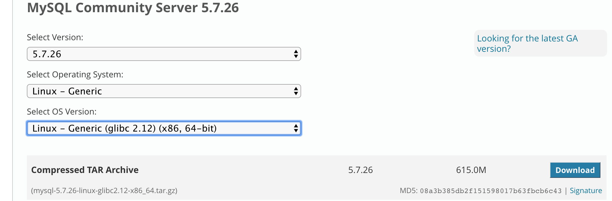 Linux Centos7安装Mysql 5.7稳定版（全记录+错误提示解决方案）_mysql57稳定版-CSDN博客