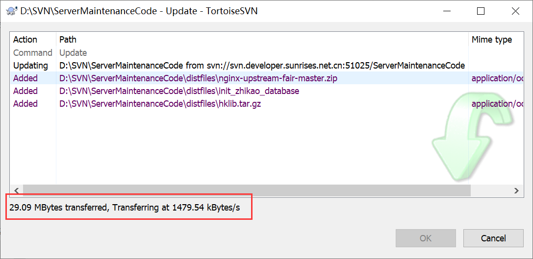解决SVN Update更新速度为0且再次更新报错问题_svn更新0kb-CSDN博客