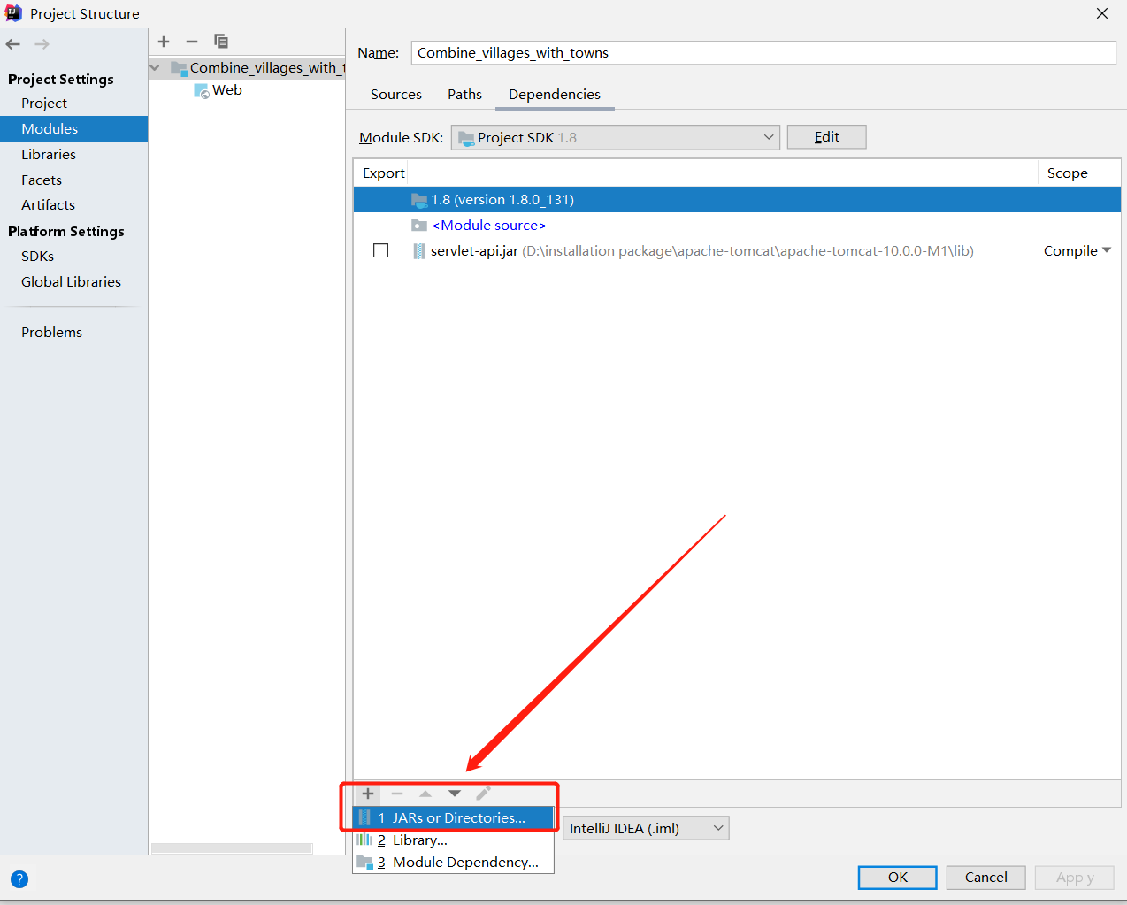 idea2020.3.1新建javaweb项目无servlet和filter解决办法_web项目找不到jakarta包下的filter-CSDN博客