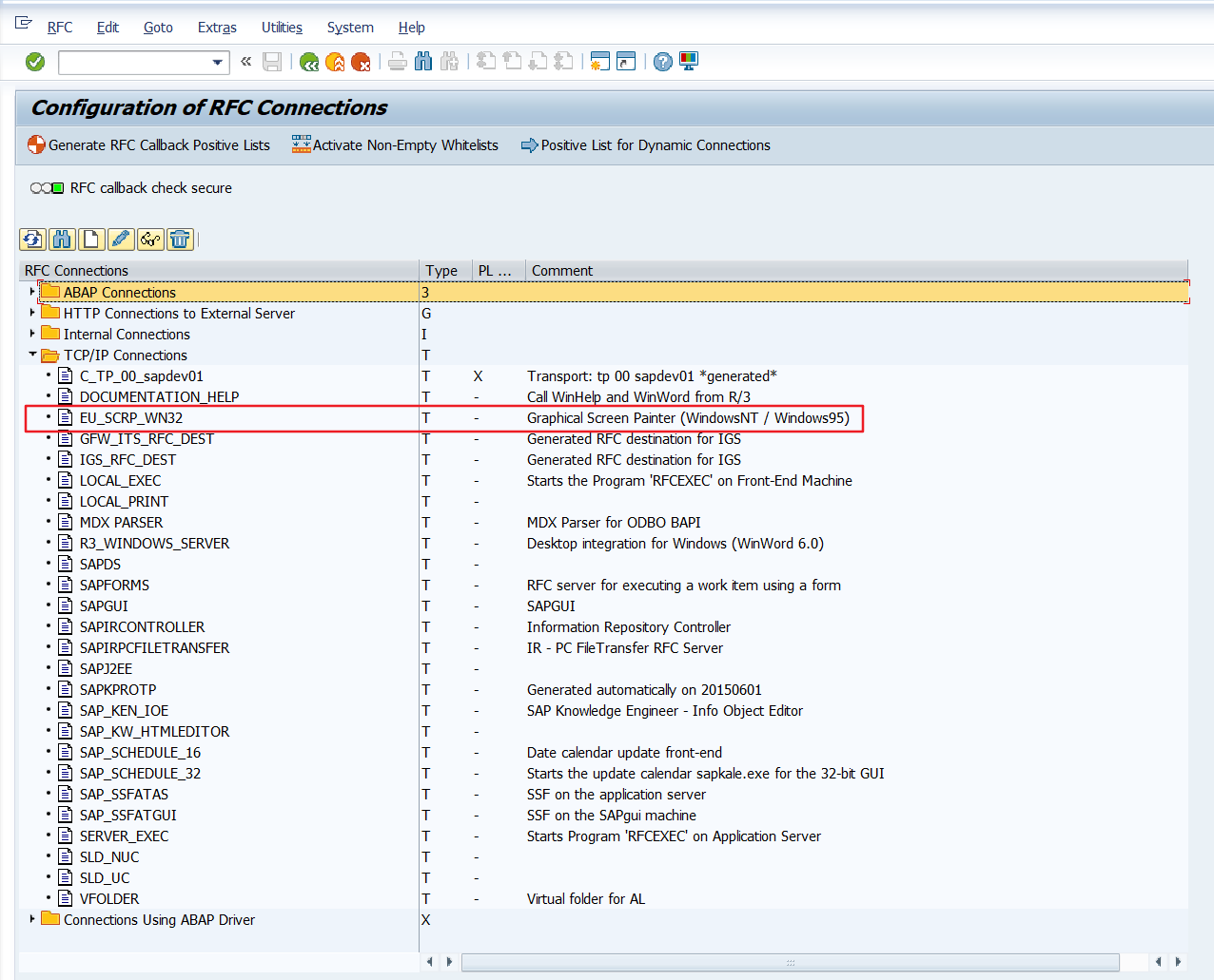 SAP DUMP CALLBACK_REJECTED_BY_WHITELIST - SE51, RSSCREENPAINTER_sap se51-CSDN博客