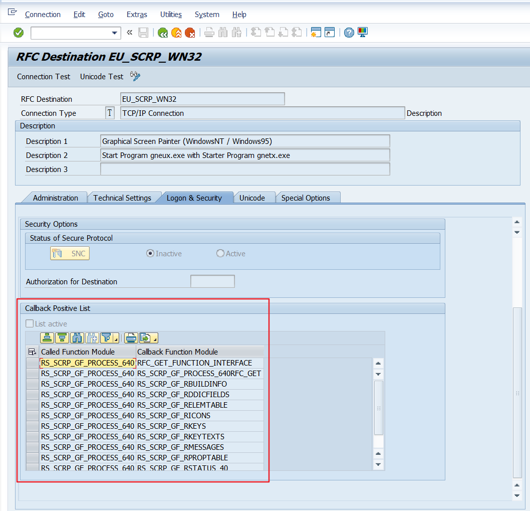 SAP DUMP CALLBACK_REJECTED_BY_WHITELIST - SE51, RSSCREENPAINTER_sap se51-CSDN博客